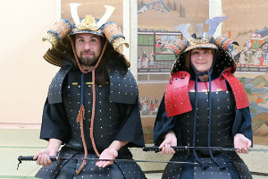 Samurai Costumes - Tea Ceremony Japan Experiences MAIKOYA